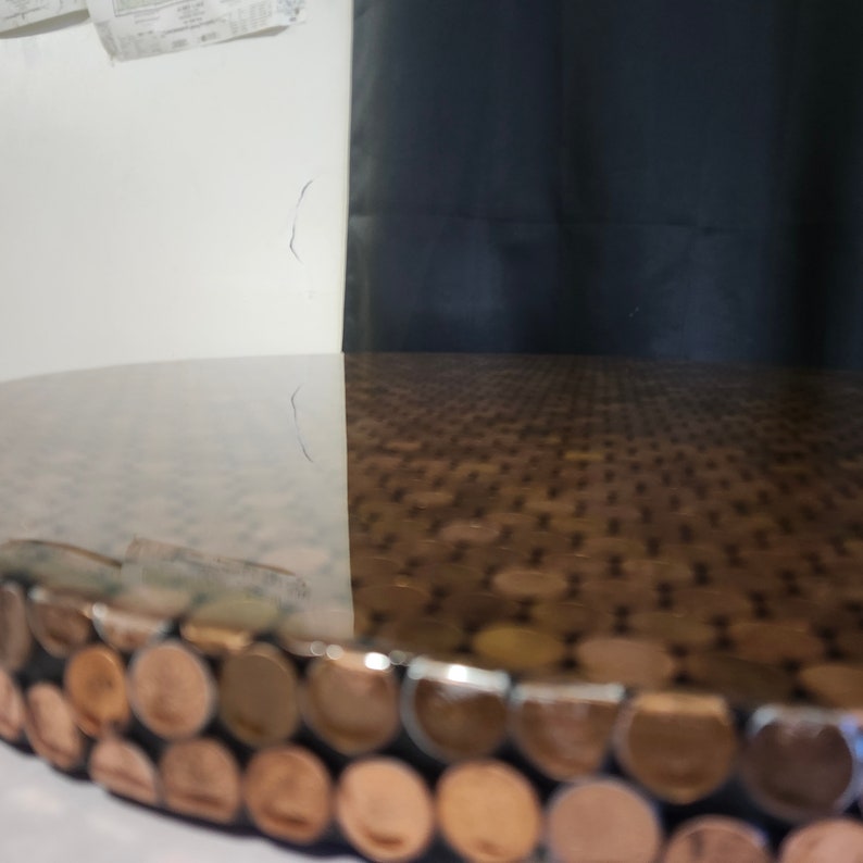 Penny Epoxy Table Top - Etsy