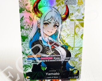 Custom Golden Metal Zoro Leader Card OP01-001L One Piece TCG - Etsy