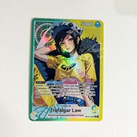OP10 Law - One Piece TCG Custom Alt Art Leader *foil* & *emboss* - Etsy