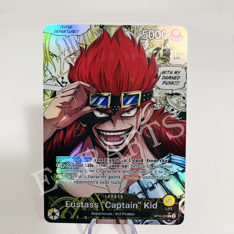 Eustass Kid Cards - Etsy
