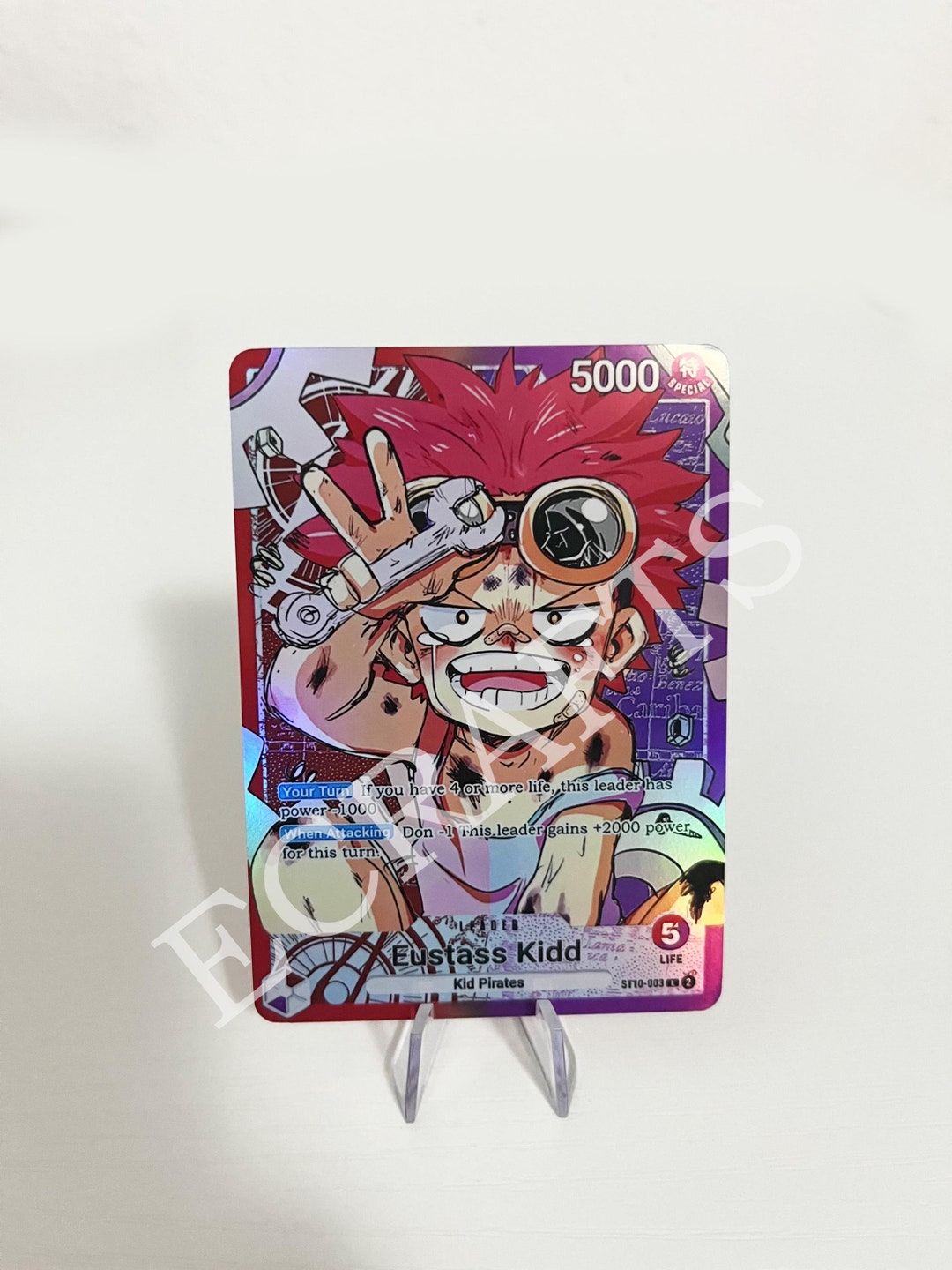 OP4 Custom Eustass Kid RP - Etsy