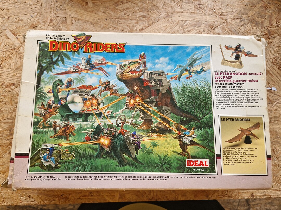 Tyco Vintage Dino Riders Pteranodon With Rasp in Box - Etsy