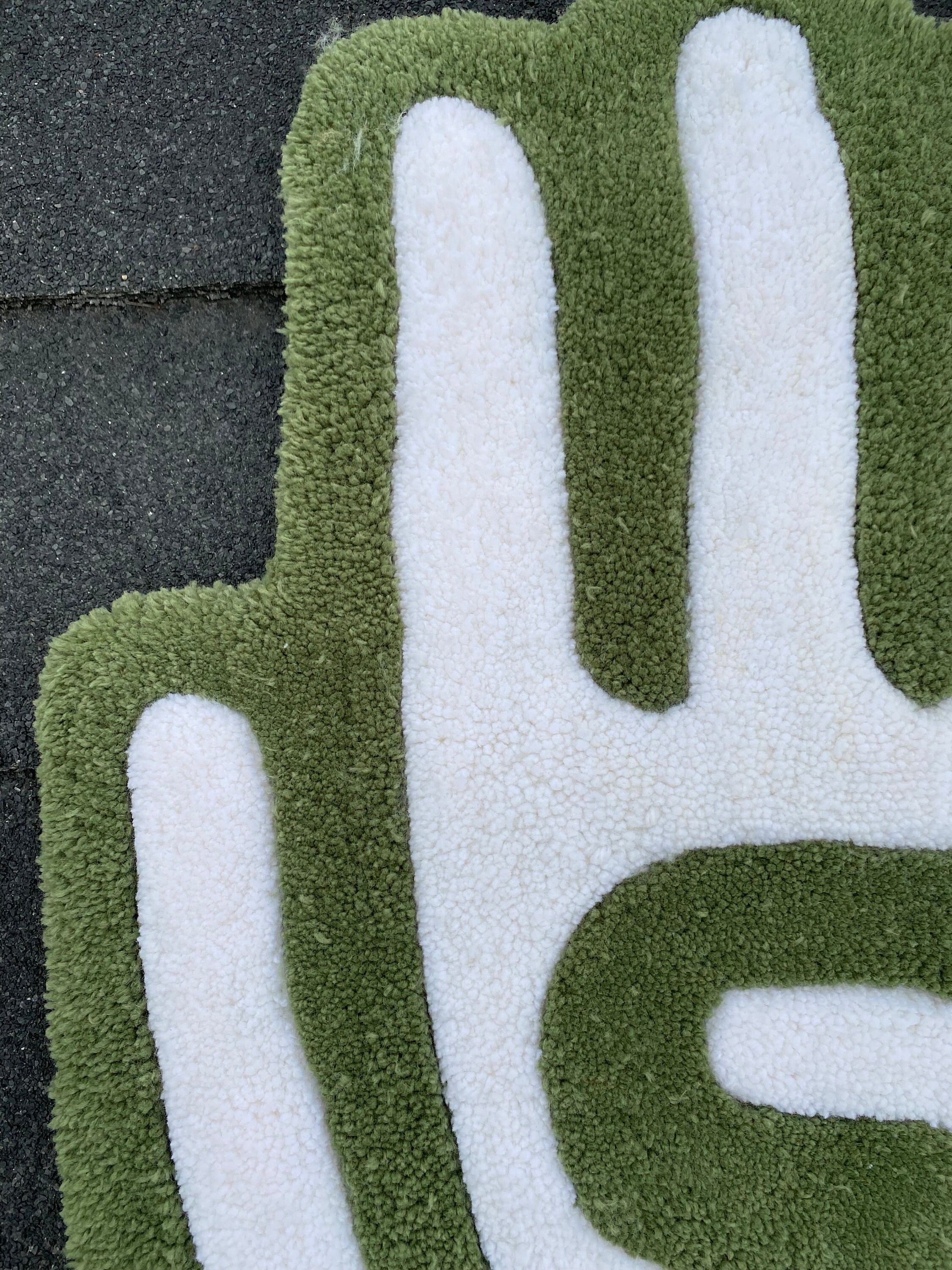 Hopi Hand Symbol Rug - Etsy