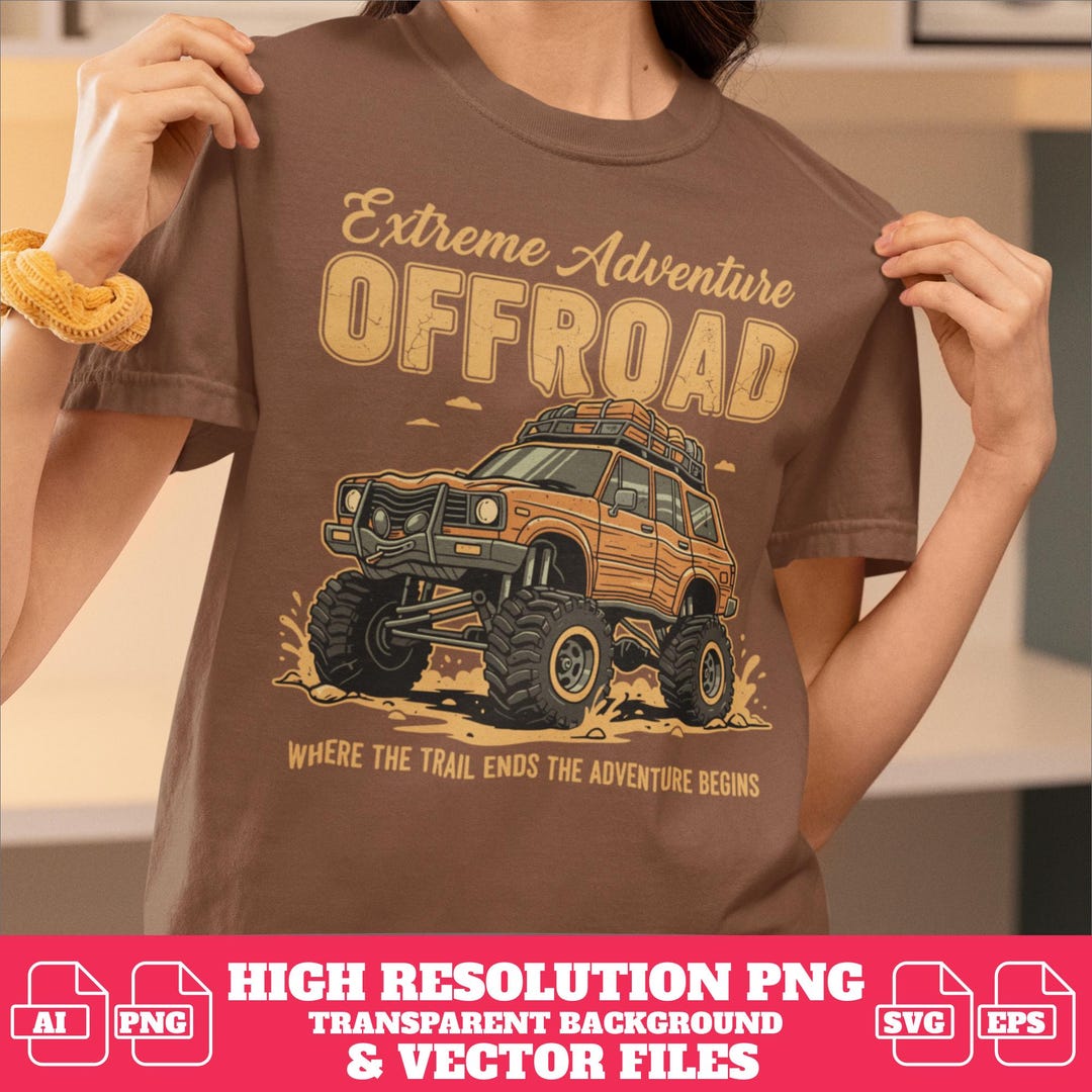 Offroad SVG, Extreme Adventure PNG, 4x4 Off-roading Digital Download - Etsy