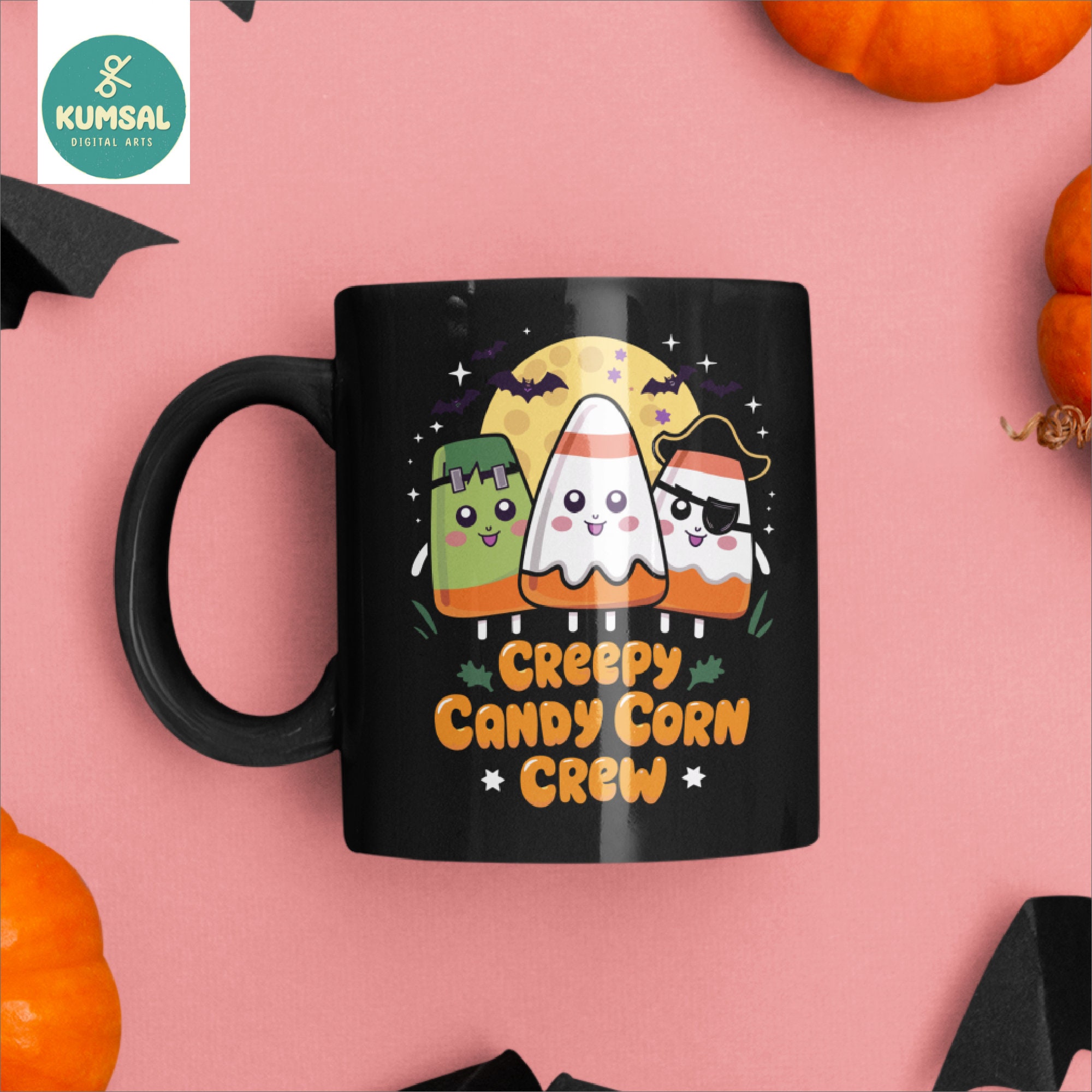 Creepy Candy Corn Crew SVG, Spooky Halloween Png - Etsy