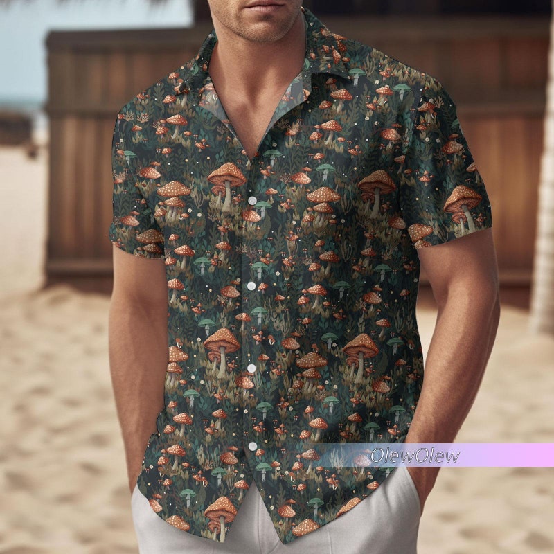 Mushroom Shirt - Etsy
