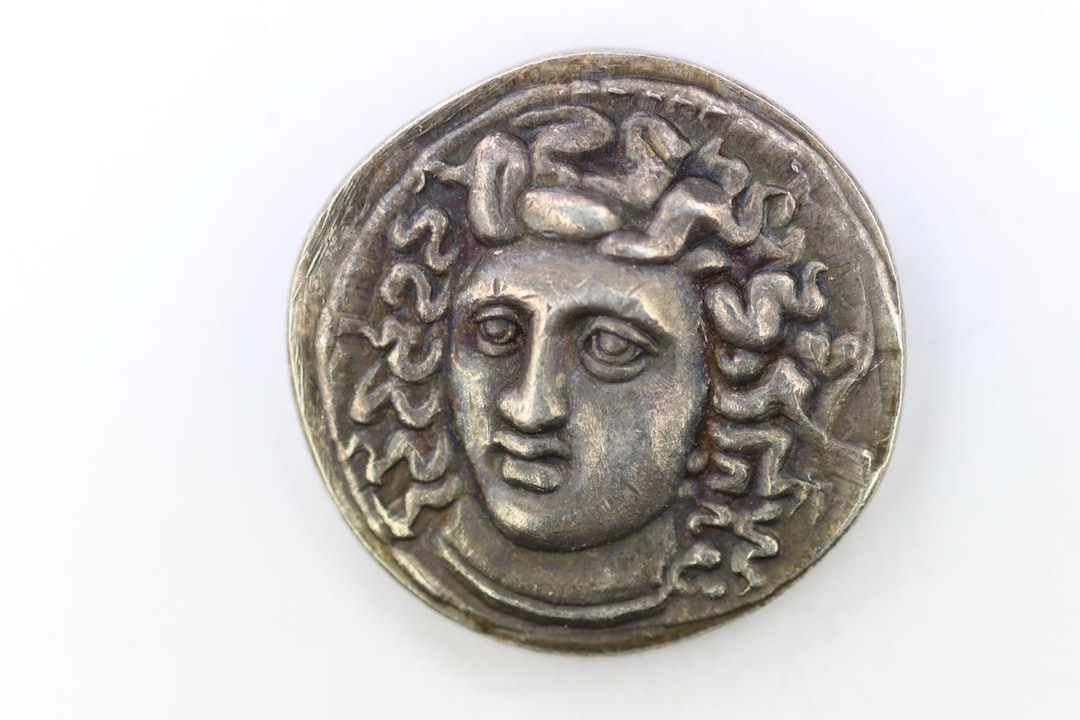 Ancient Greek Silver Coin Thessaly Larissa Drachm Replica - Etsy