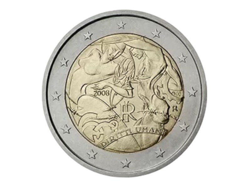 Italy 2 Euro Coin 2008 in Uncirculated Condition - Etsy