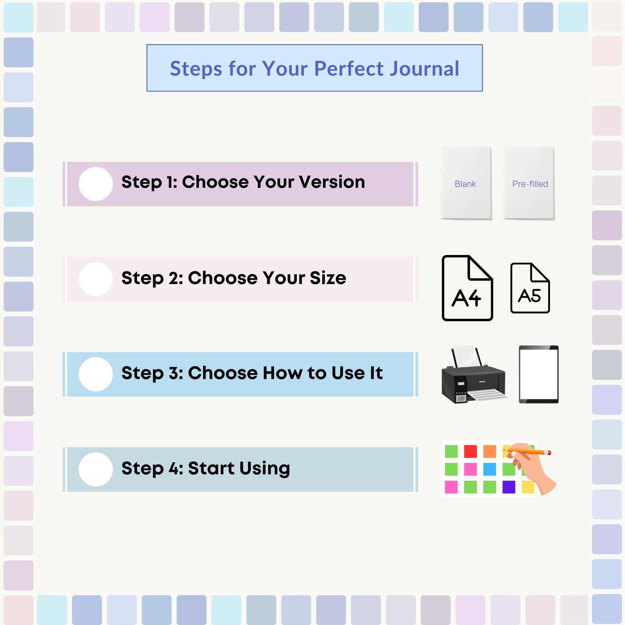 Workday Tracker | PRINTABLE Journal Page | Printable Planner Page ...