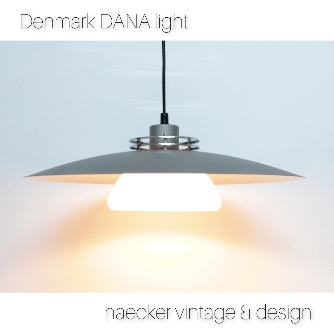 Danish Design ! Large Grey Pendant Light by DANA Light Denmark ...