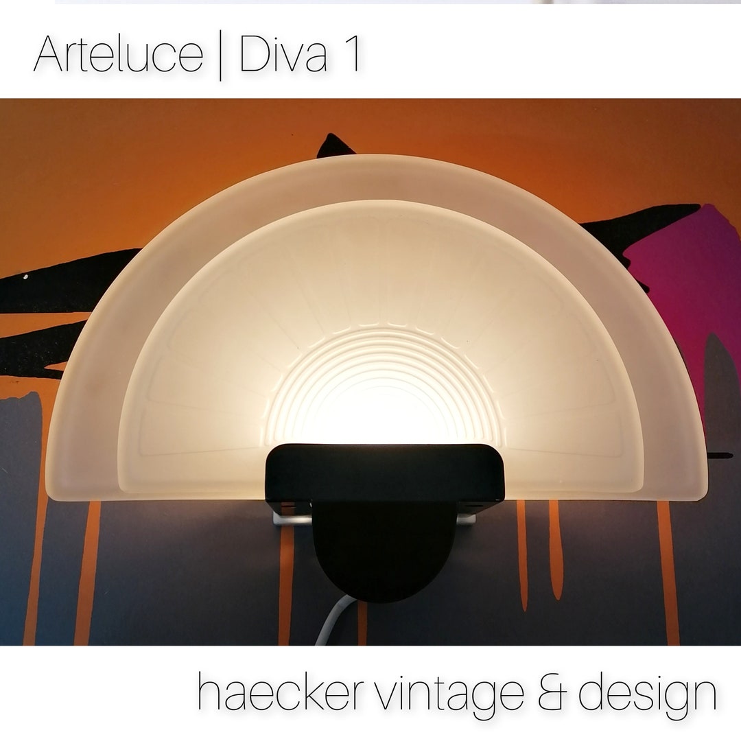 Wall Light - Arteluce Diva Ezio Didone - 1980 S | Classic Lighting ...