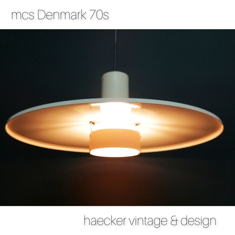 Beautiful & Danish Design Beige Pendant Light - SCS Denmark - Flipper ...