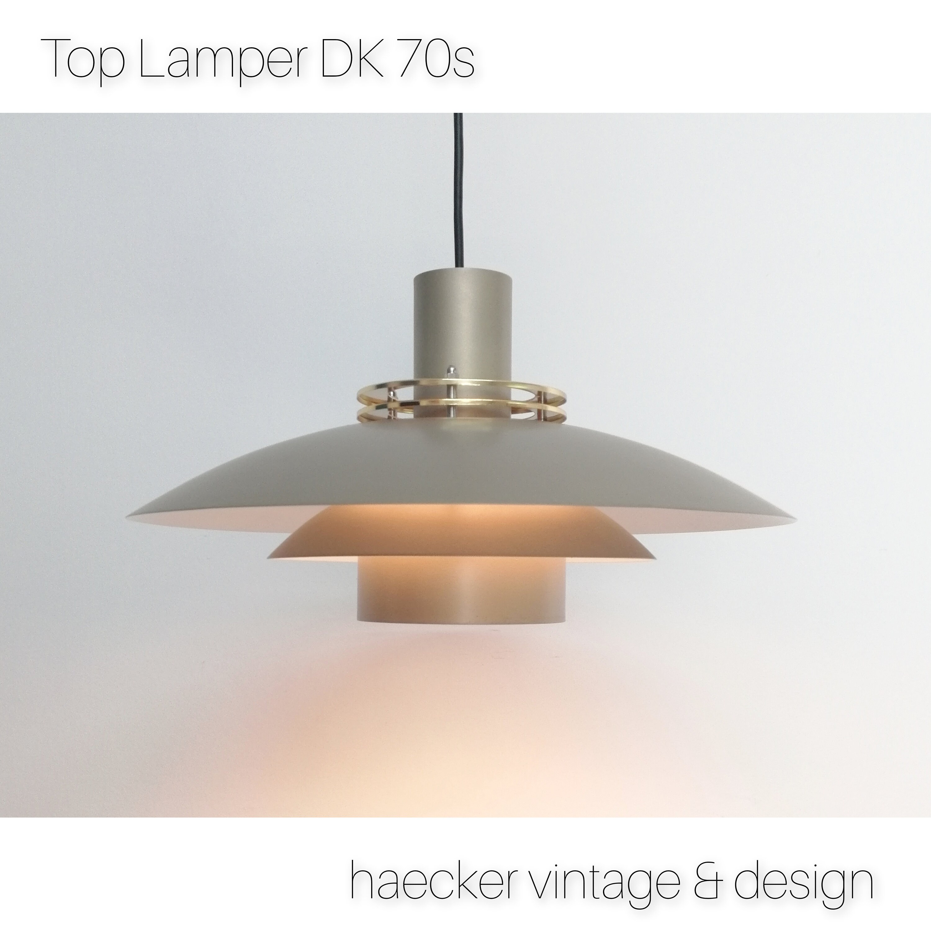Danish Design Modern Pendant Lamp Top Lamper Denmark 70s 80s Ever ...