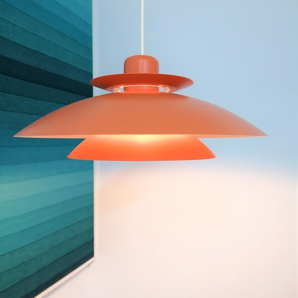 Orange Ceiling Light - Etsy