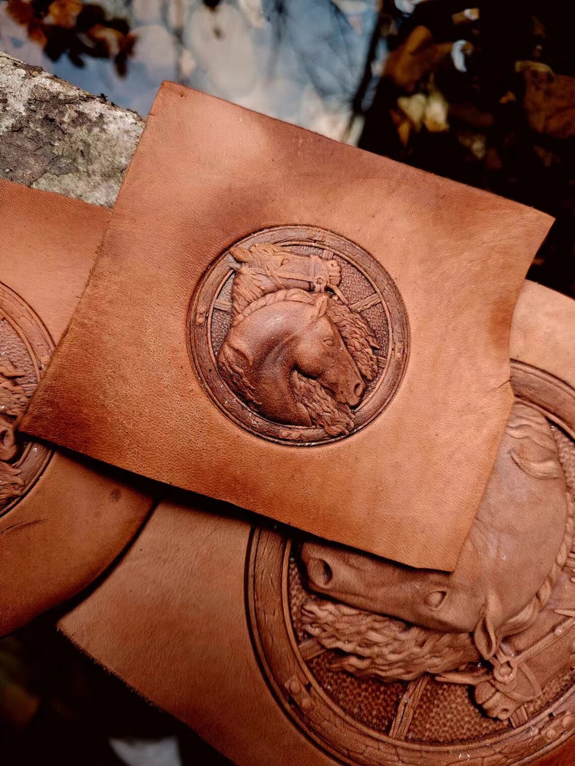 3D Horse Head Embossing Stamper: Metal Leather Stamp Tool - Etsy