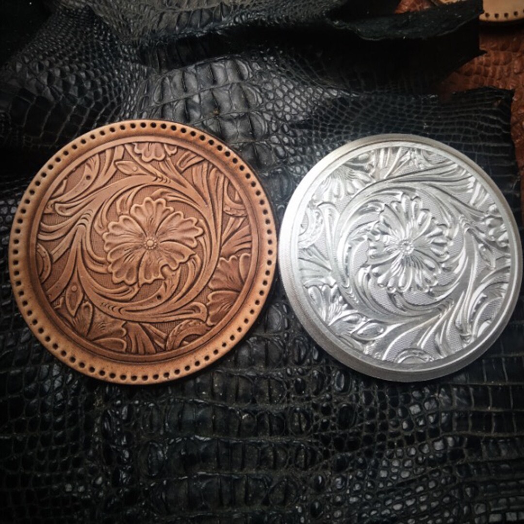 Tools for Crafting on Leather, Flower Leather Mold Engraving Printing ...