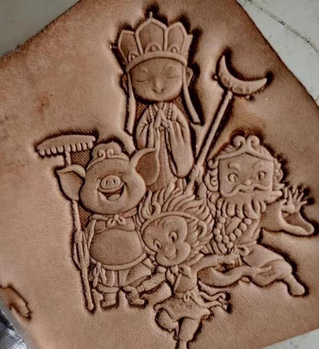 Cartoon Version of Journey to the West Metal Leather Embossing Die ...
