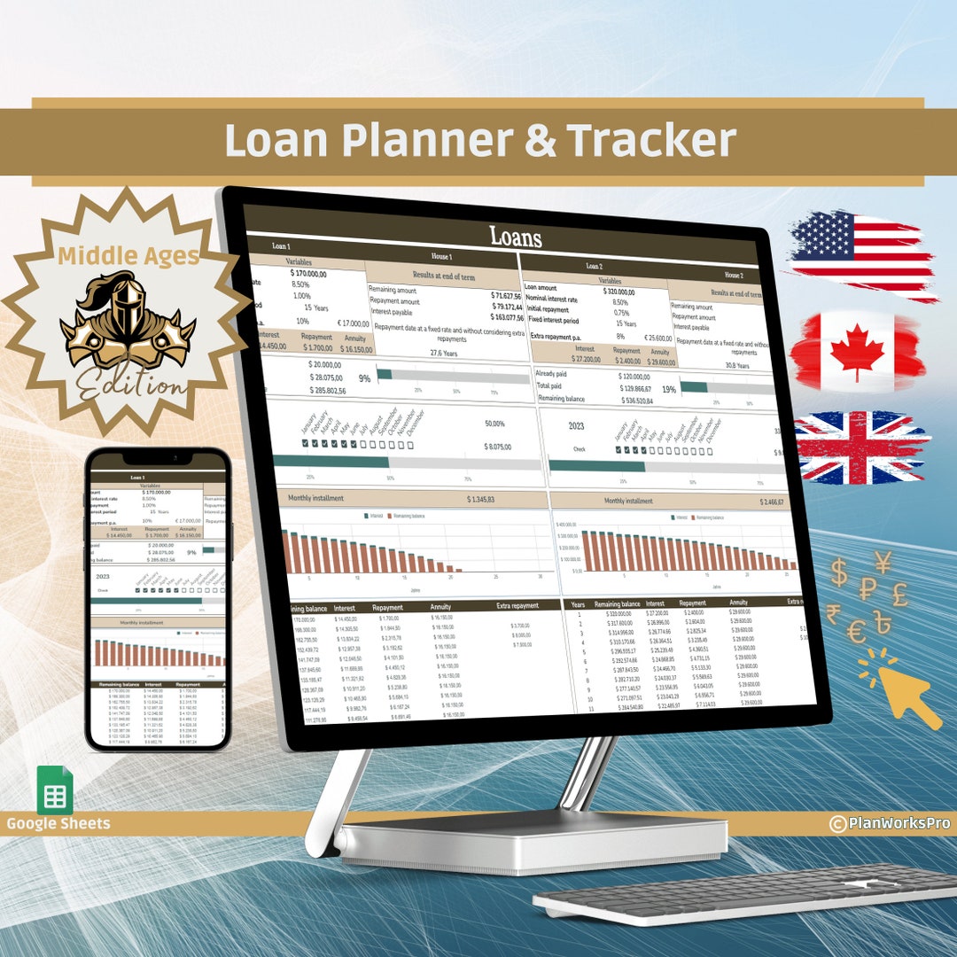 Loan Tracker: an Easy-to-use Google Sheets Template for Managing Your ...
