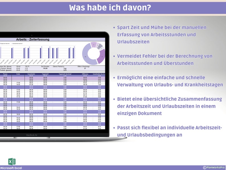 Time Tracking Hours Registration Working Time Recording - Etsy