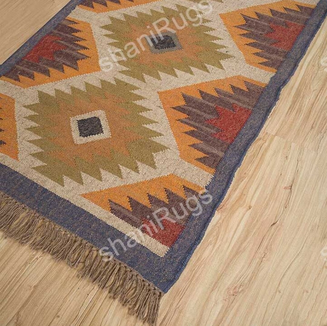 Handwoven Wool Jute Rug Natural Elegance for Your Homecozy Comfort ...