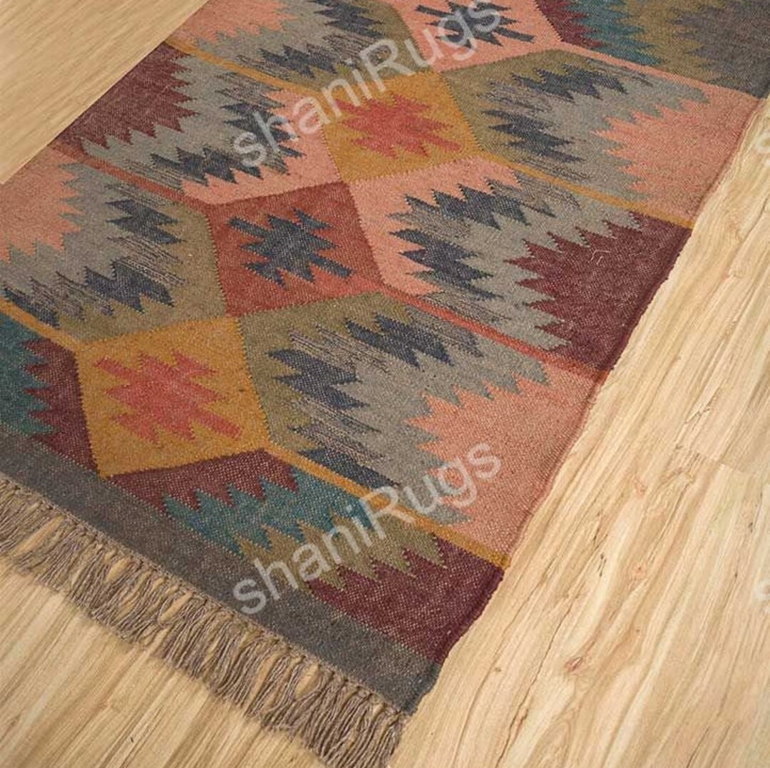 Handwoven Wool Jute Rug Natural Elegance for Your Homecozy Comfort ...
