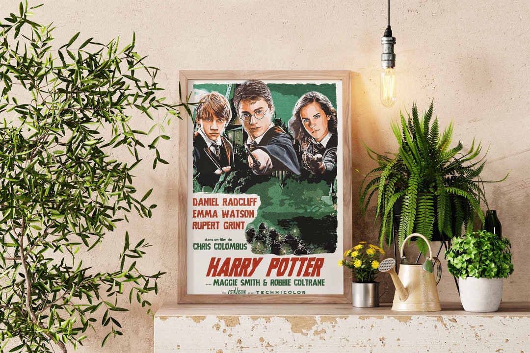 HP Digital Poster Digital Movie Poster Retro & Vintage Art Digital ...