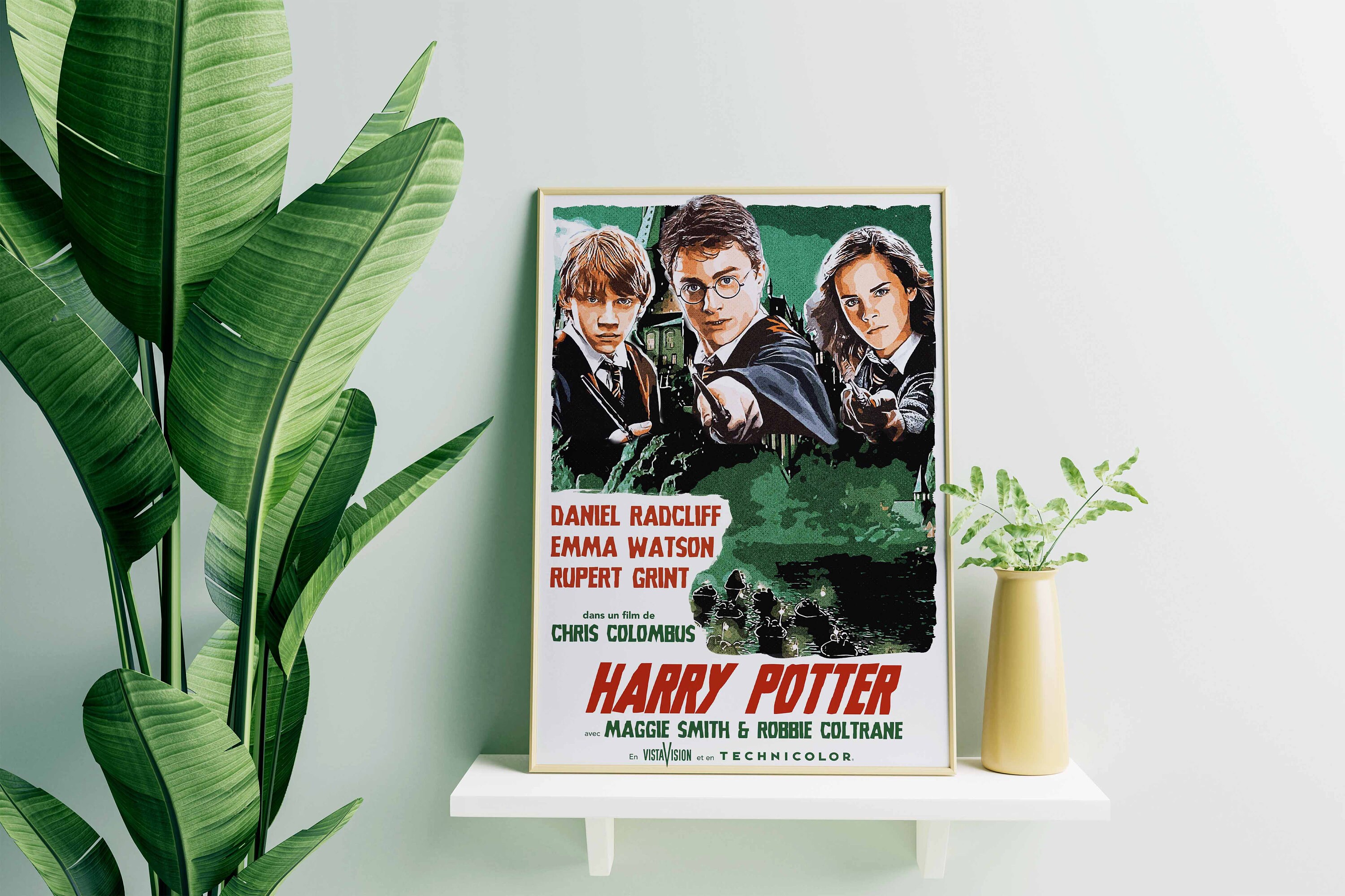 HP Digital Poster Digital Movie Poster Retro & Vintage Art Digital ...