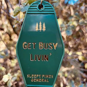 Get Busy Living Canvas Banner | 60 Cm X 45 Cm Flag - Etsy