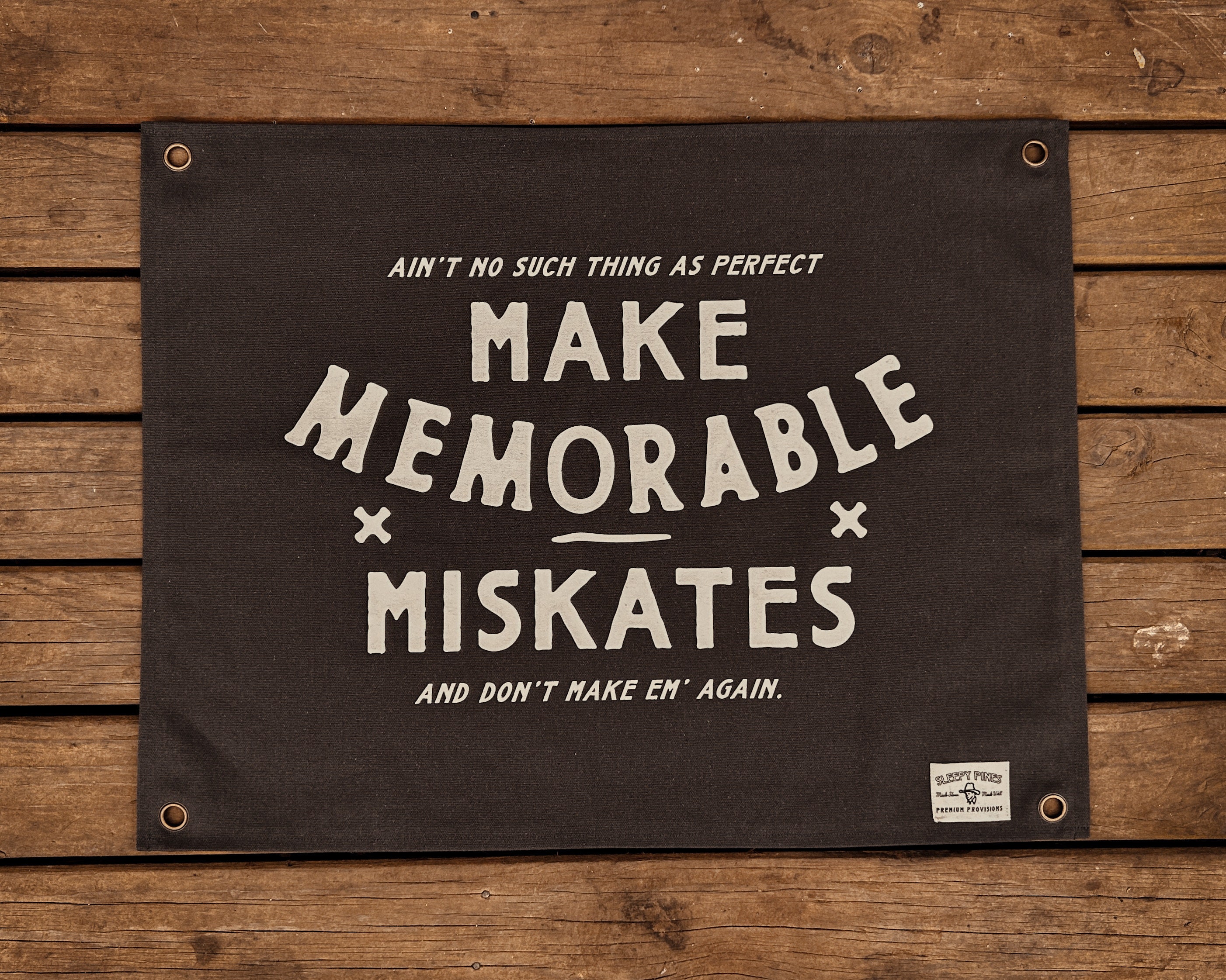 Make Memorable Mistakes Canvas Banner | 60 Cm X 45 Cm - Etsy