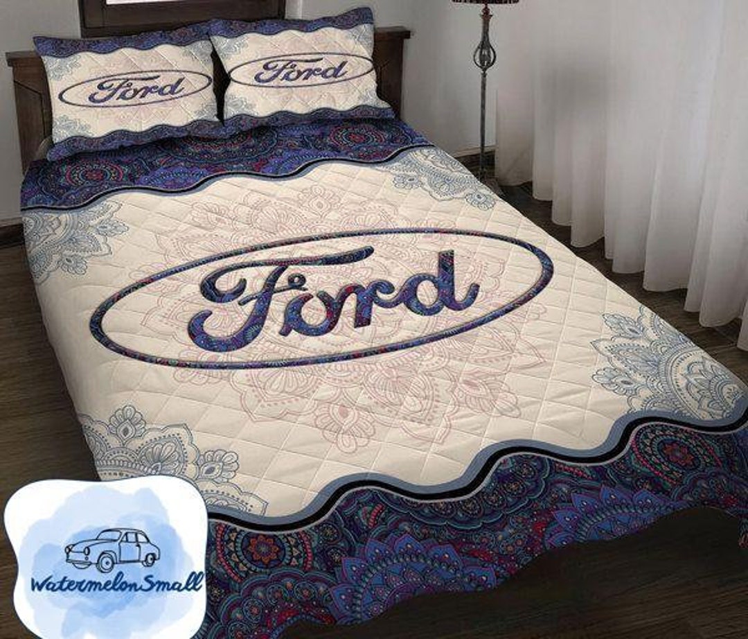 Ford Quilt Bed Set Ford Quilt Set Car Quilt Set Ford Bed - Etsy Australia