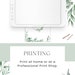 Eucalyptus Self Care Planner Printable INSTANT DOWNLOAD - Etsy