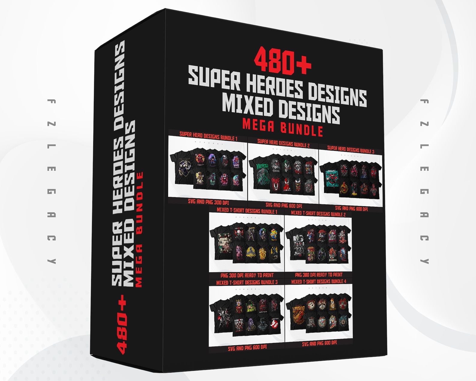 480+ Super Hero Designs MEGA Bundle (digital Download) - Etsy