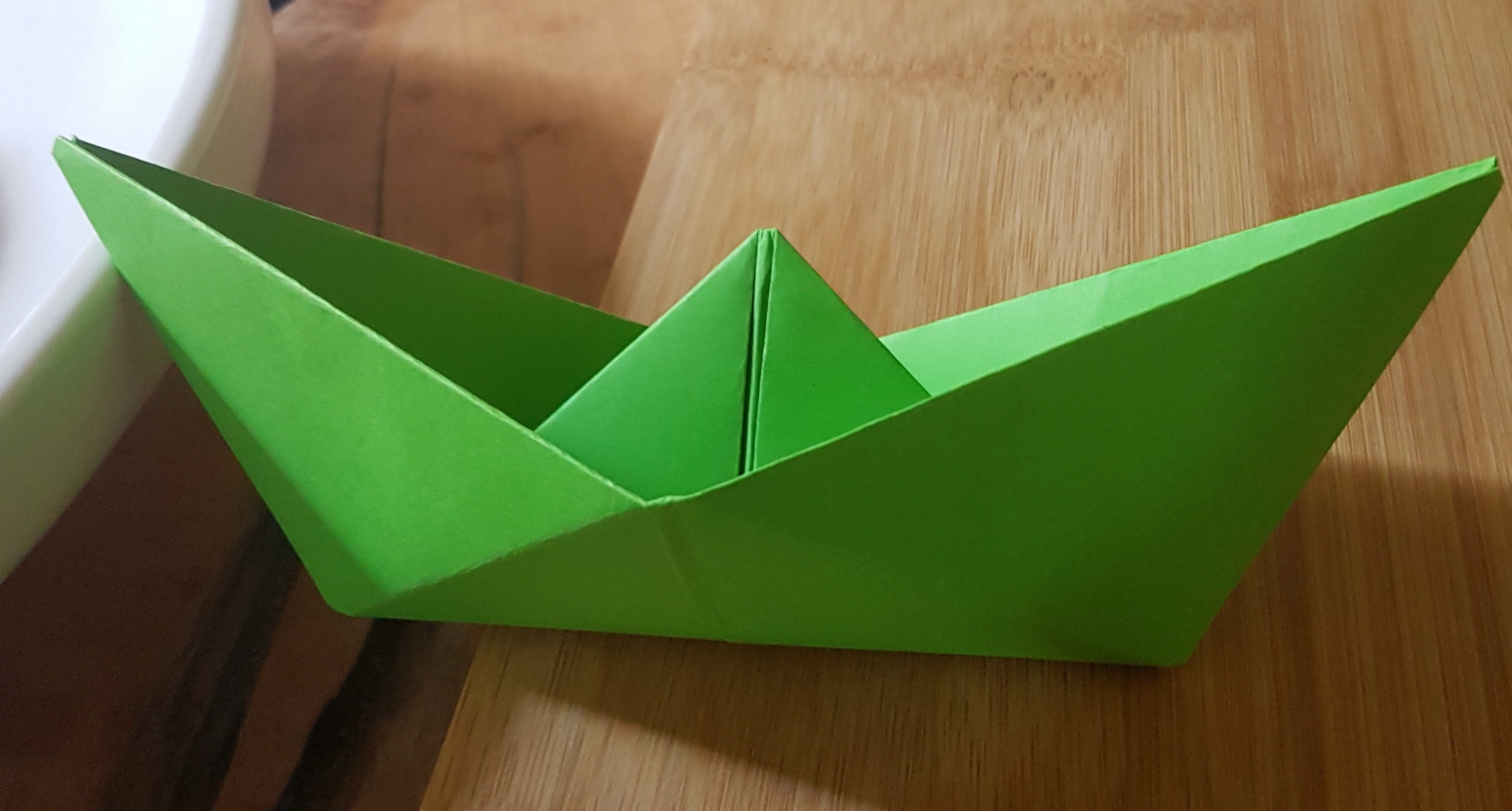 Paper Boat Decor Finished Origami Handmade Boats Baby Shower Decor ...