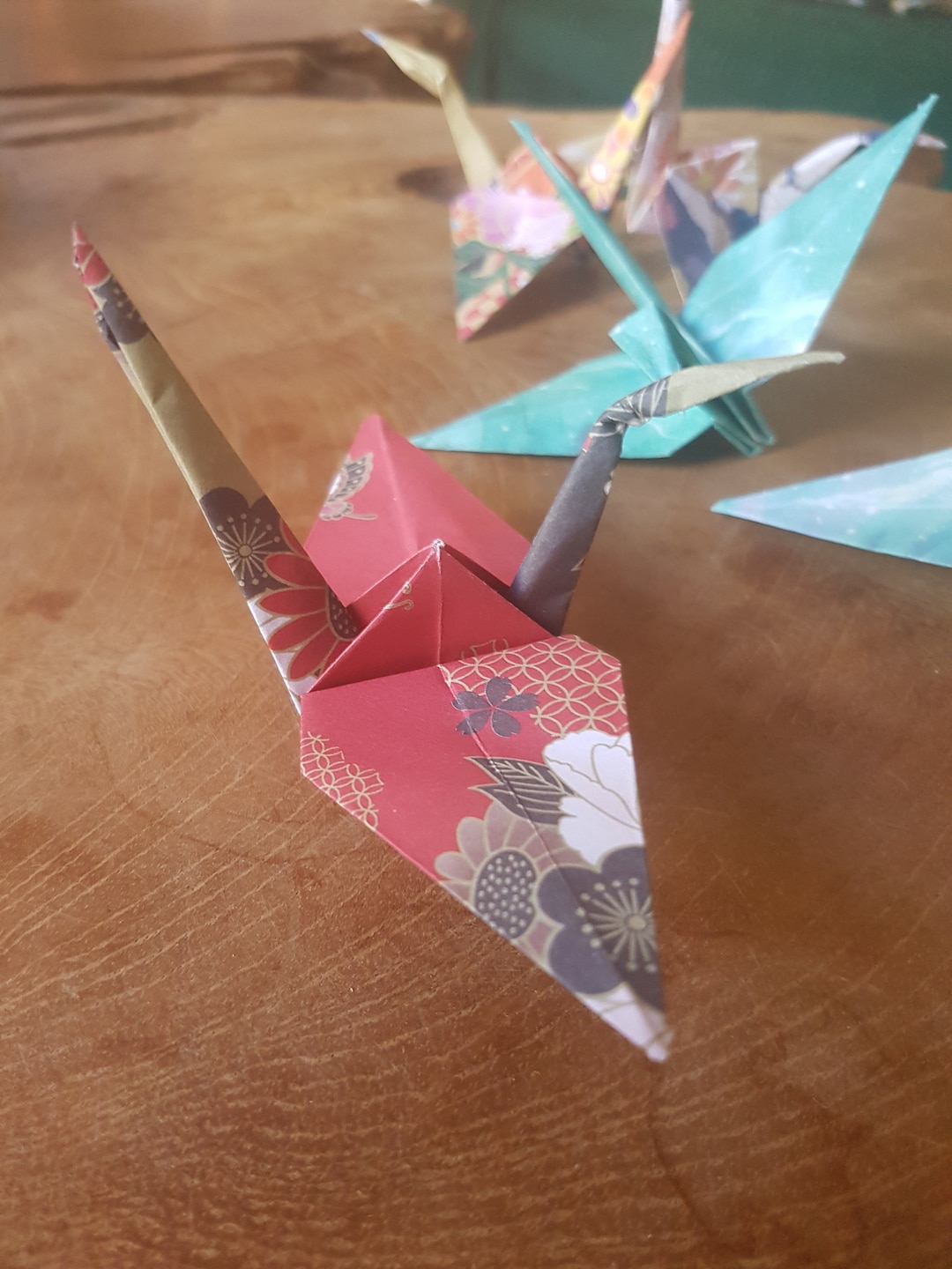 Origami Paper Crane Birds Readymade Origami Finished Crane - Etsy