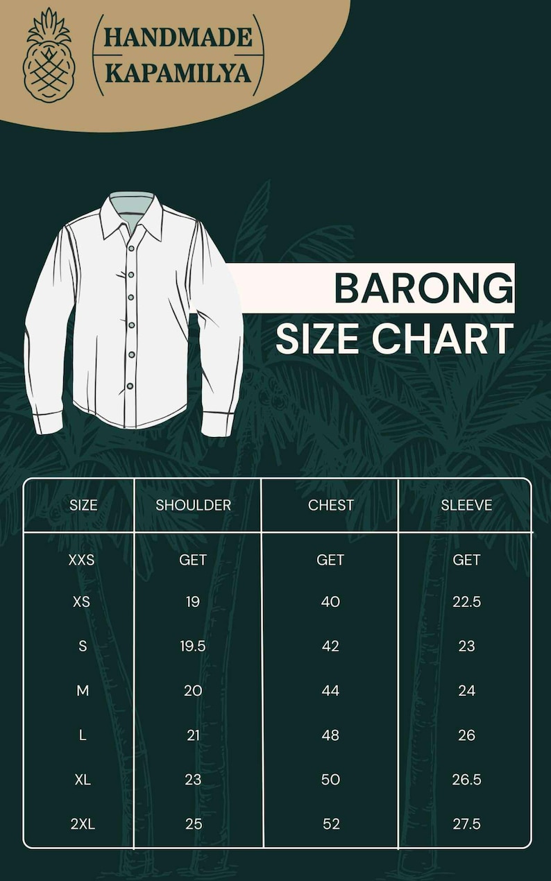 Sinag Philippine Flag Organza Barong Tagalog - ORDER US SIZE - Etsy