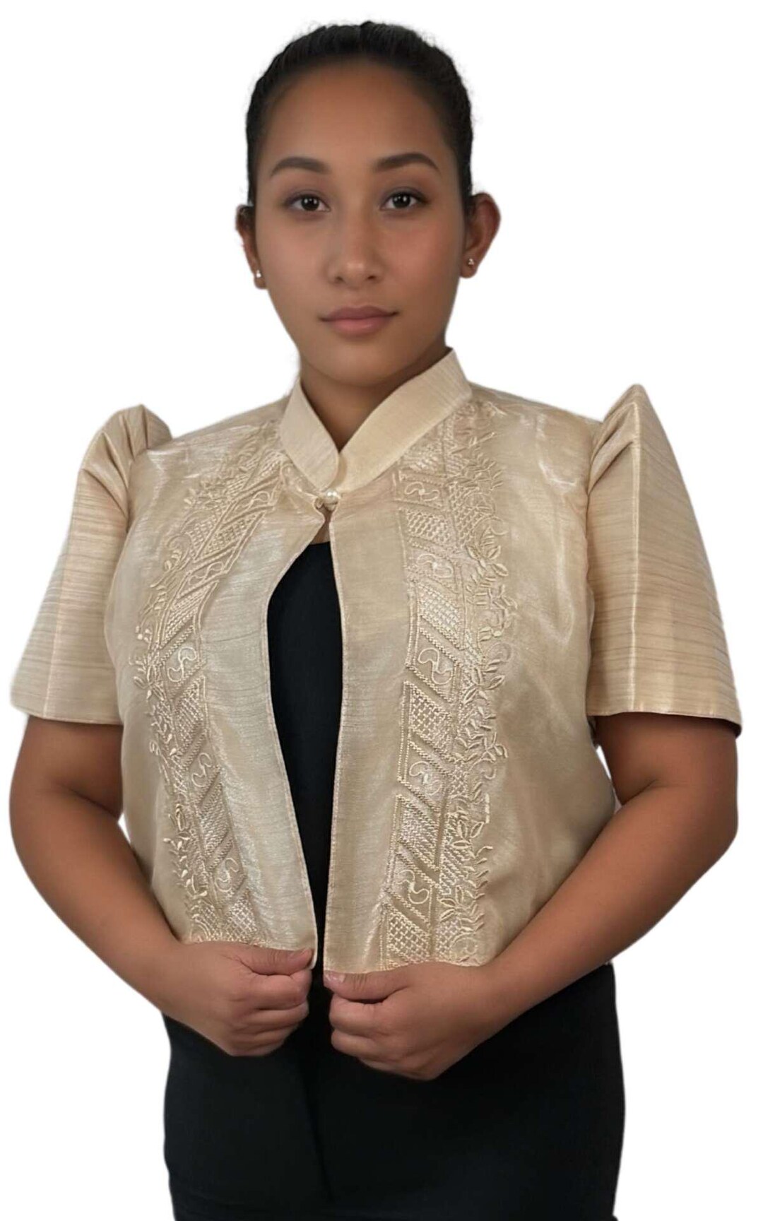 Modern Bolero | Authentic Filipiniana Attire - ORDER US SIZE - Etsy