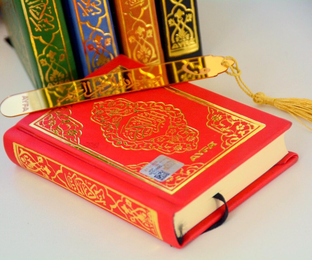 Red Mini Muslim Arabic Pray Quran Kareem Book, Islamic Salah Hateem - Etsy