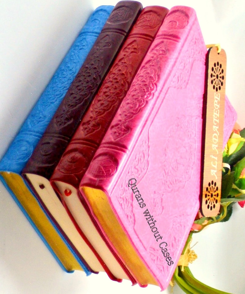 Purple ARABIC Quran and Cover Case, New School Gift to Muslim Students ...