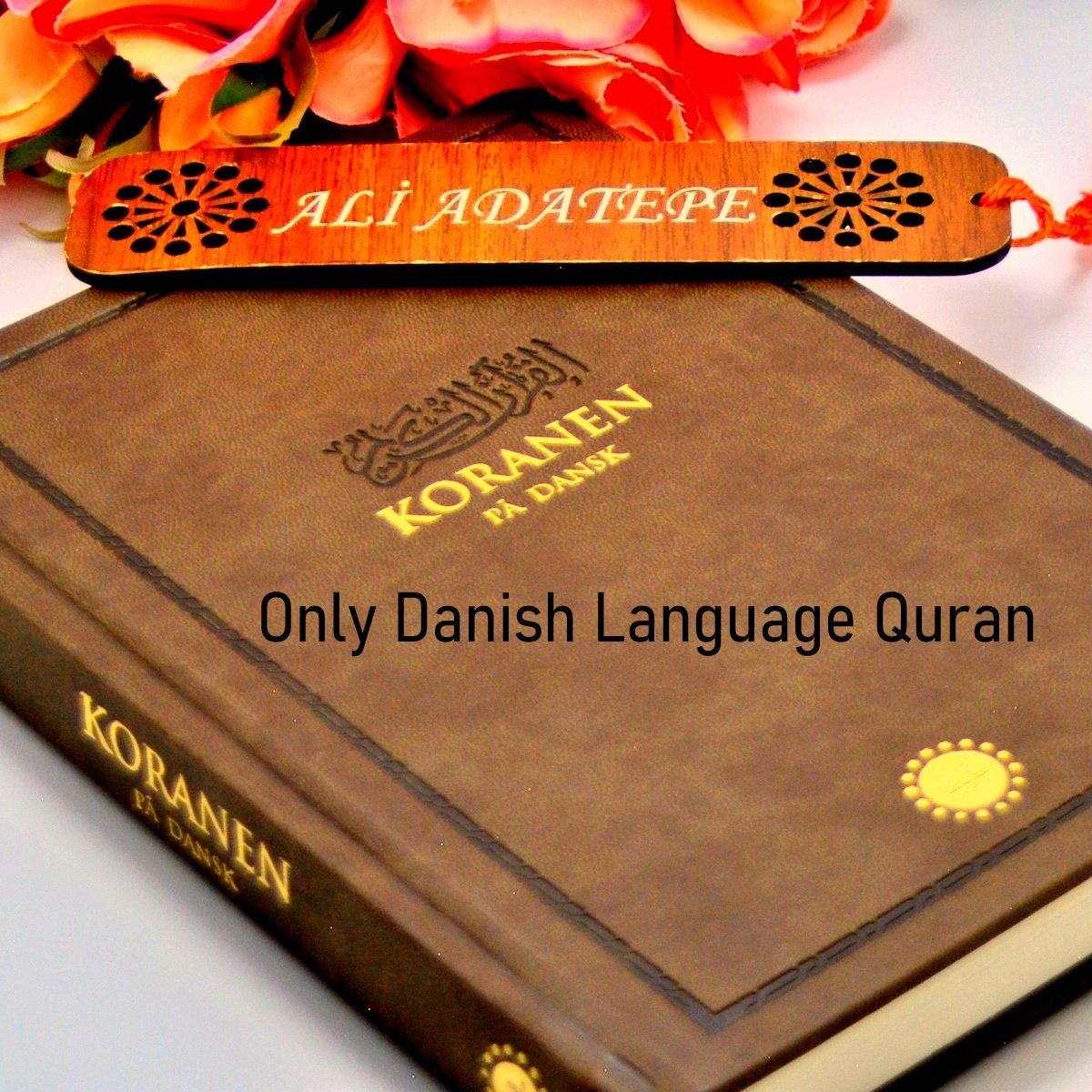 DANISH Arabic Custom QURAN, Eid Gift for Danish New Muslim, Denmark ...