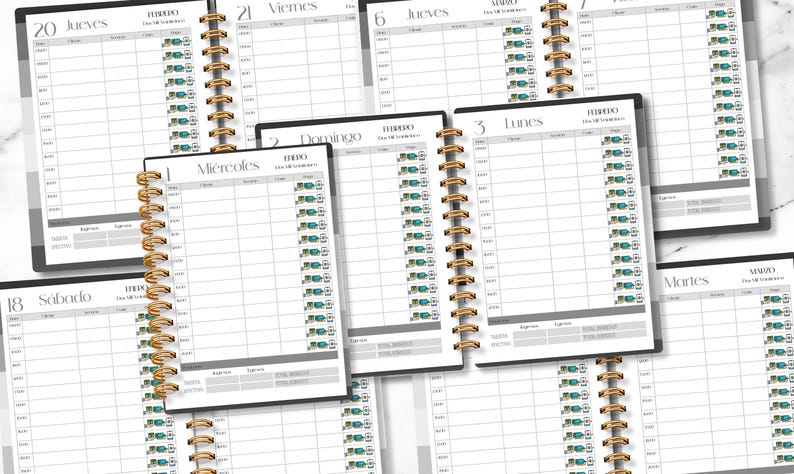 2025 Diario Agenda Imprimible Printable Spanish Gratitude Diary ...
