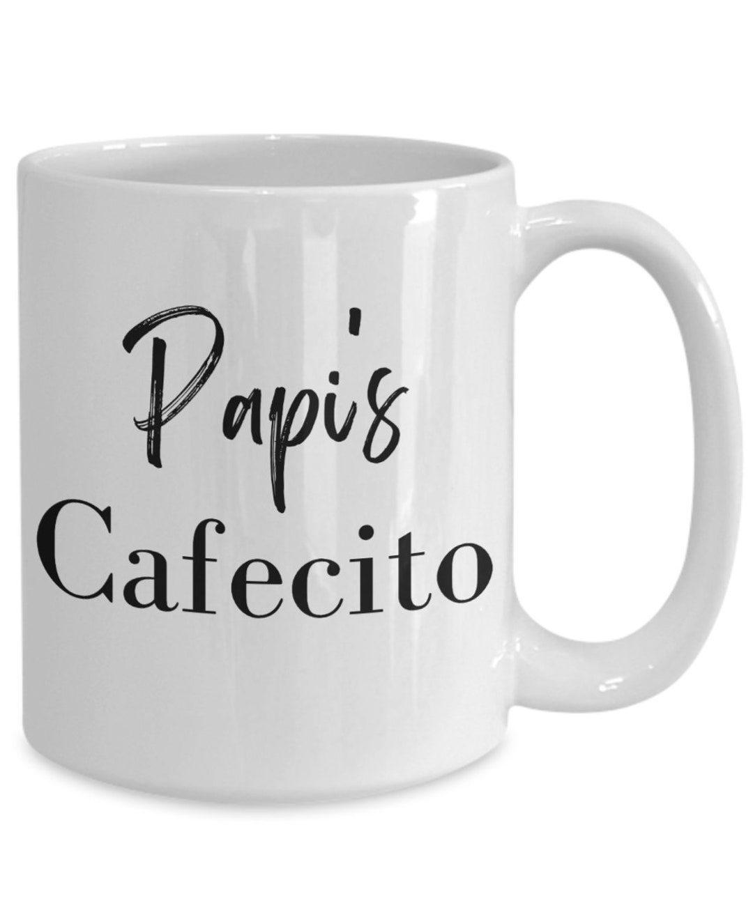 Papi's Cafecito, Regalo Dia Del Padre, Taza De Cafe, Regalo Para Papa ...