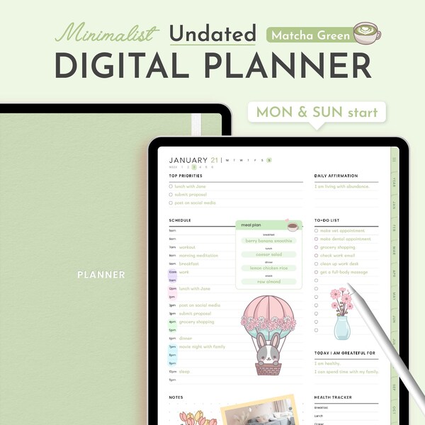 Matcha Template - Etsy