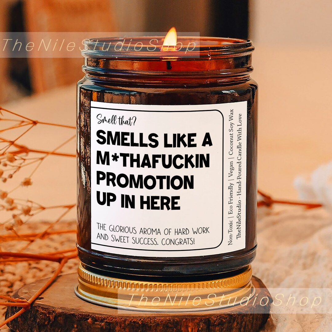 Military Promotion Gift for Friend New Job Gift Smells Like - Etsy