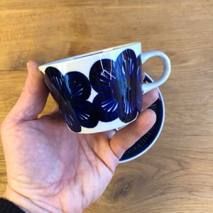 Arabia Samba Teacup Coffecup Ulla Procopé Kaj Franck Rare - Etsy