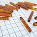 Natural Amber Cognac Color, Rectangular Shape Cabochons, Various Sizes ...