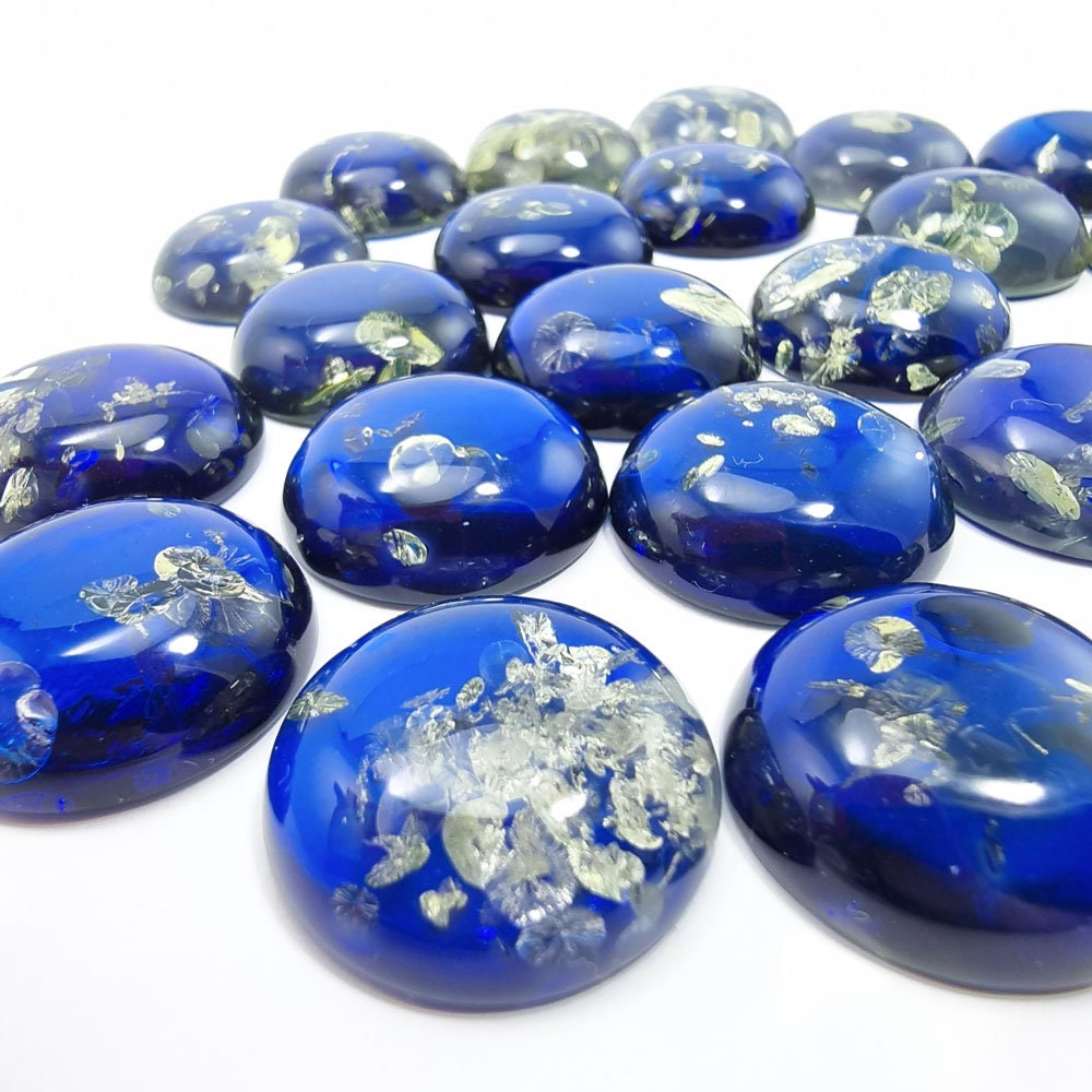 Natural Amber Blue Bottom Color Regular Calibrated Round - Etsy