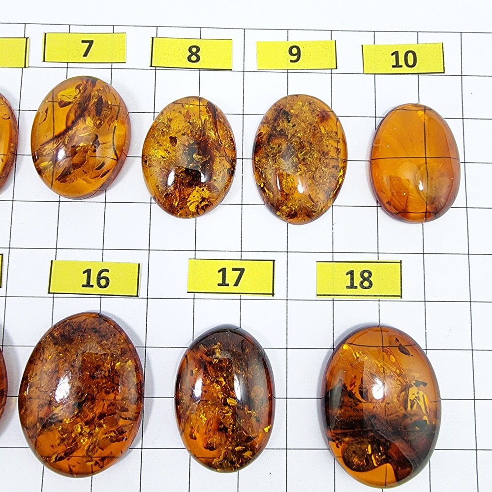 Natural Baltic Amber Cognac Color Free Shape Flat Bottom - Etsy