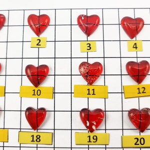 Natural Amber Red Color, Free Heart Shape Flat Bottom Cabochons ...