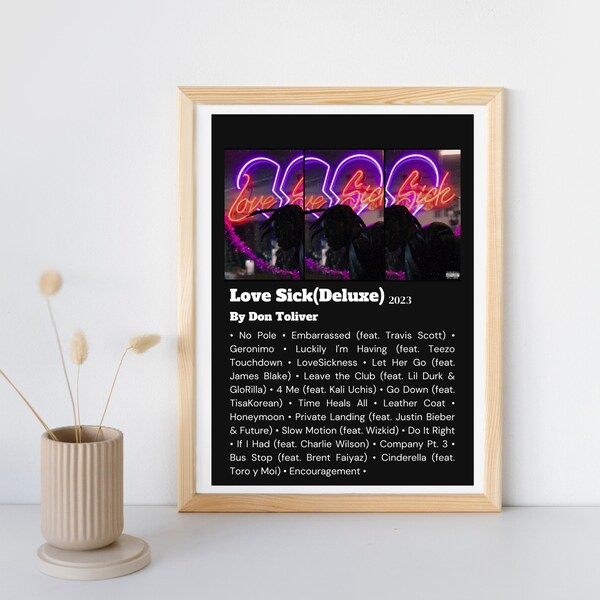 Don Toliver Album Poster - Etsy