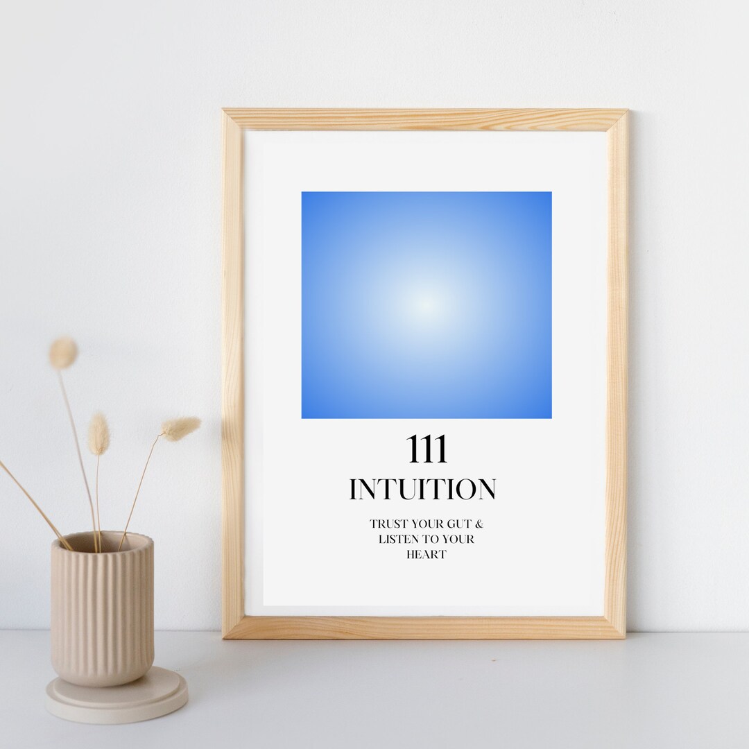 Angel Number 111 Poster Dorm Room Essentials - Etsy